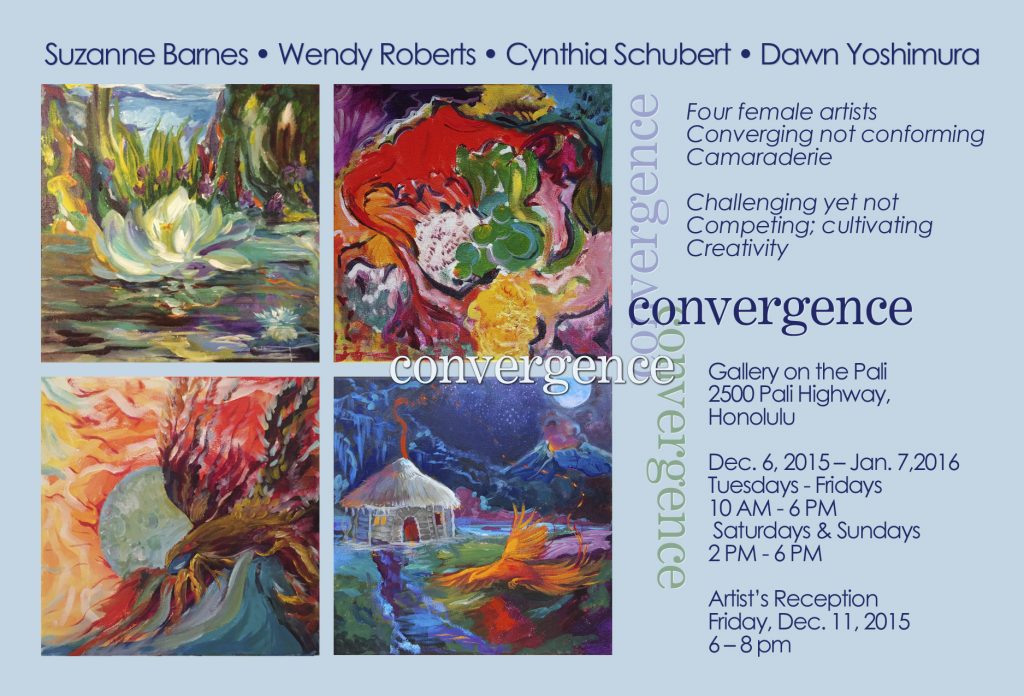 Convergence Show is happening soon! – Wendy Roberts Fine Art
